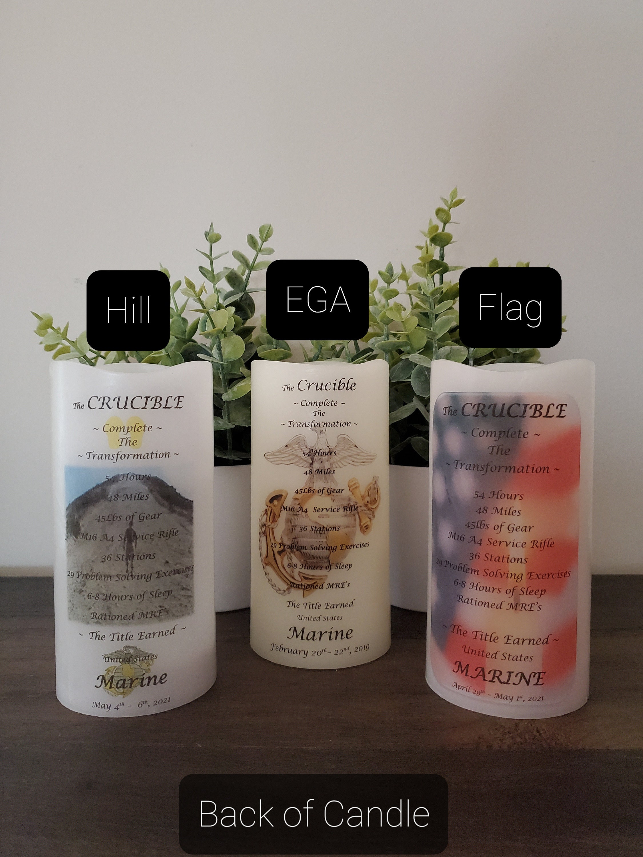 United States Marine Corps EGA GRADUATION/CRUCIBLE Led - Etsy 日本