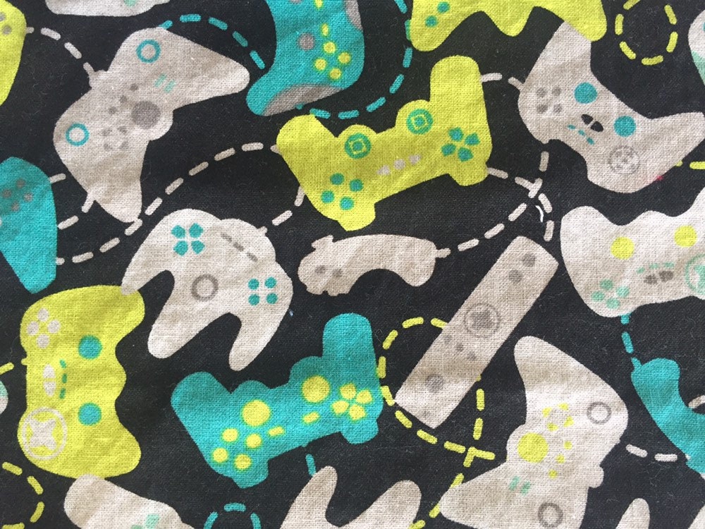 Green and Blue Gamer Pee Pee Teepees/ Video Games Pee Pee - Etsy