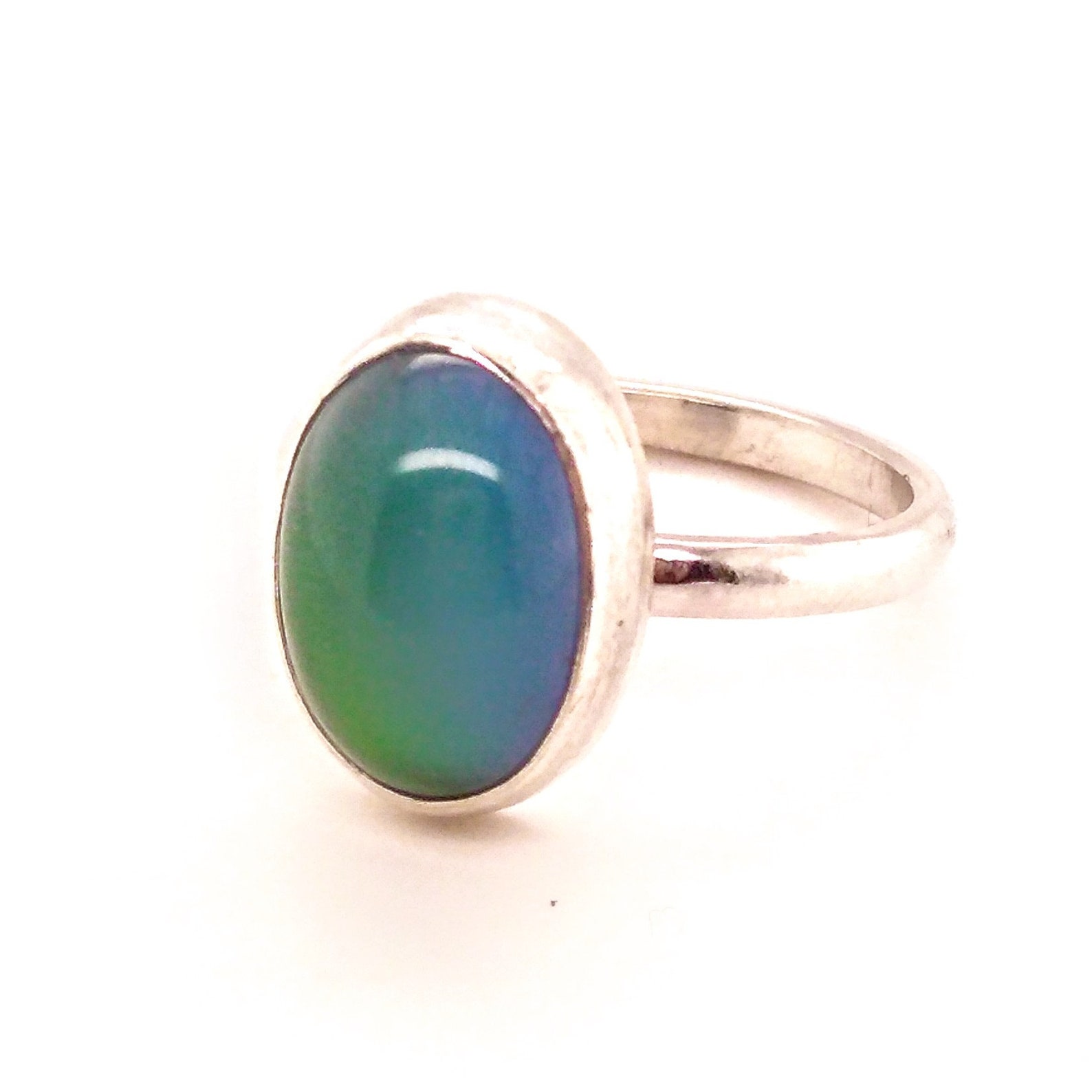 Silver Mood Ring Sterling Mood Ring Mood Ring Sterling Mood | Etsy