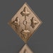 Army 4th Infantry Division Insignia 3D Stl File for CNC Router - Etsy