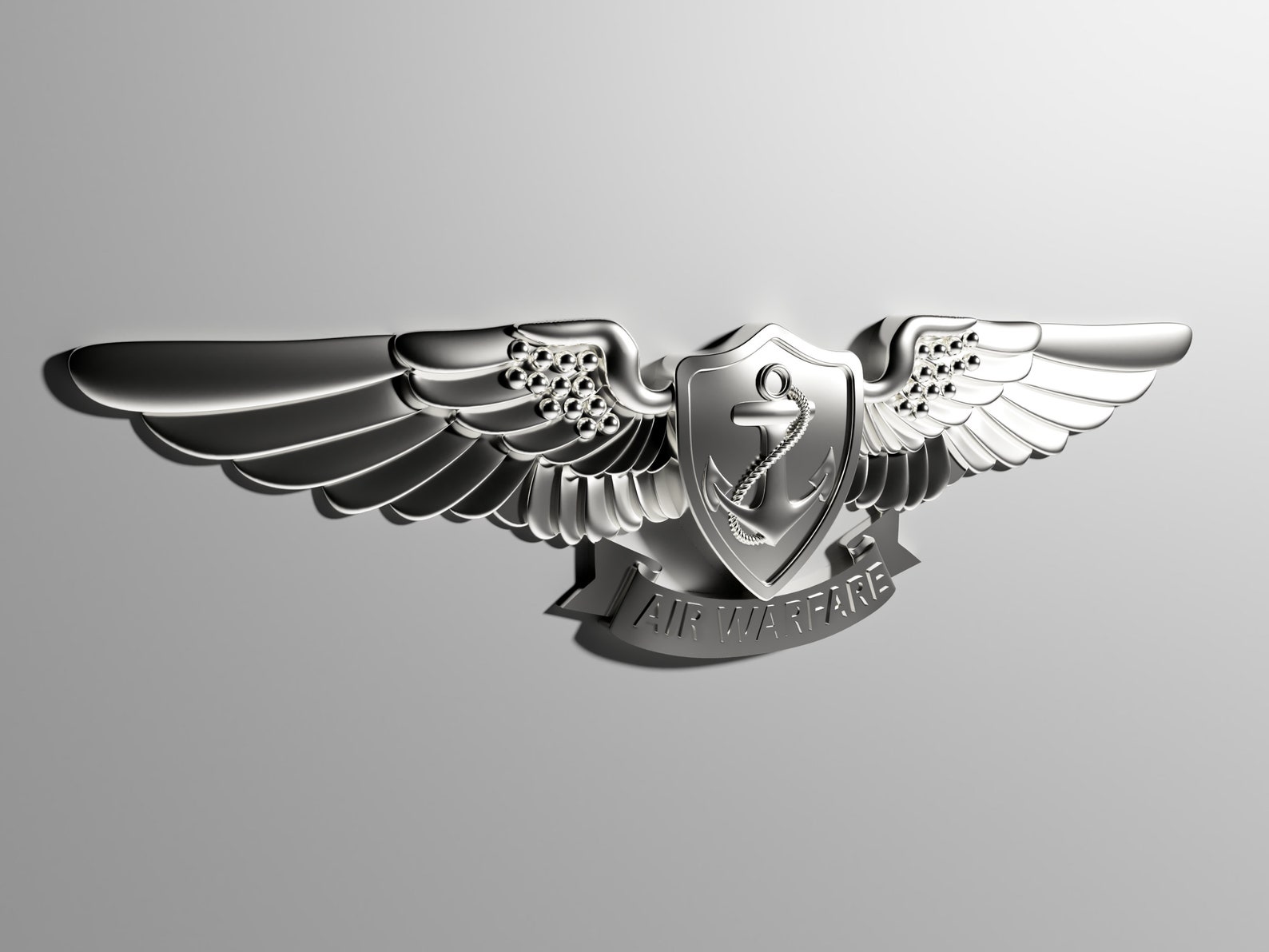 Navy Enlisted Aviation Warfare Specialist EAWS Insignia 3D Stl File for ...
