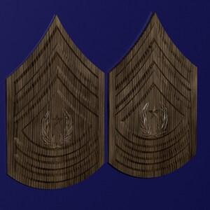 Command Sergeant Major (CSM) Insignia 3D Stl File for CNC Router - Etsy