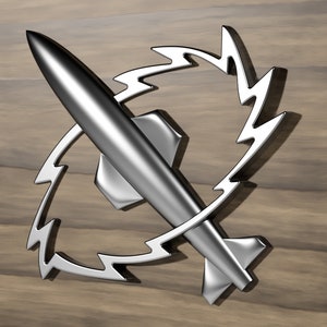 Navy Missile Technician (MT) Rating Badge Stl File for CNC Router - Etsy