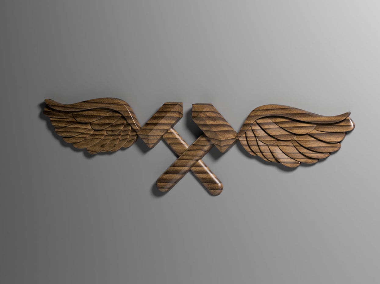 Navy Aviation structural mechanic AM Rating Badge 3D stl | Etsy