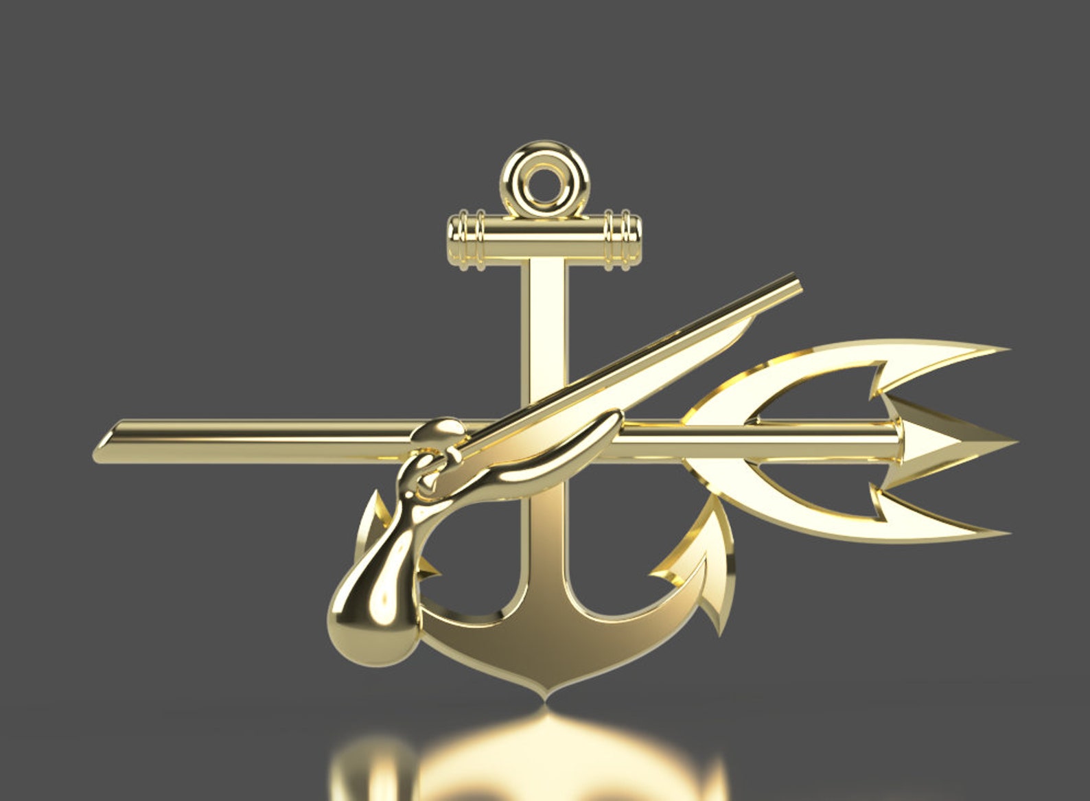 Navy Special Operator SO Rating Badge 3D Stl File for CNC - Etsy