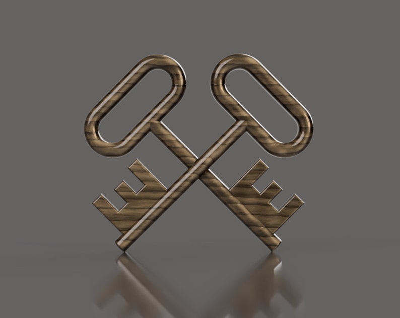 Navy Logistics Specialist (LS) Rating Badge 3D Stl File for CNC Router ...