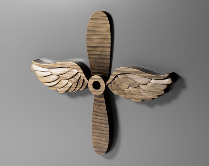 Navy Aviation Machinist's Mate (AD) Rating Badge 3D Stl File for CNC ...