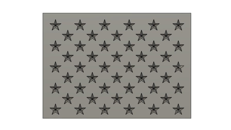 United States (US) Flag Union Jack 3D Stl File for CNC Router - Etsy