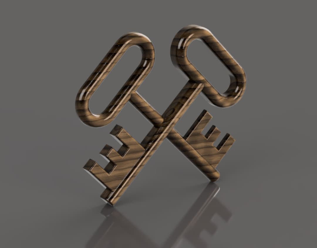 Navy Logistics Specialist (LS) Rating Badge 3D Stl File for CNC Router ...