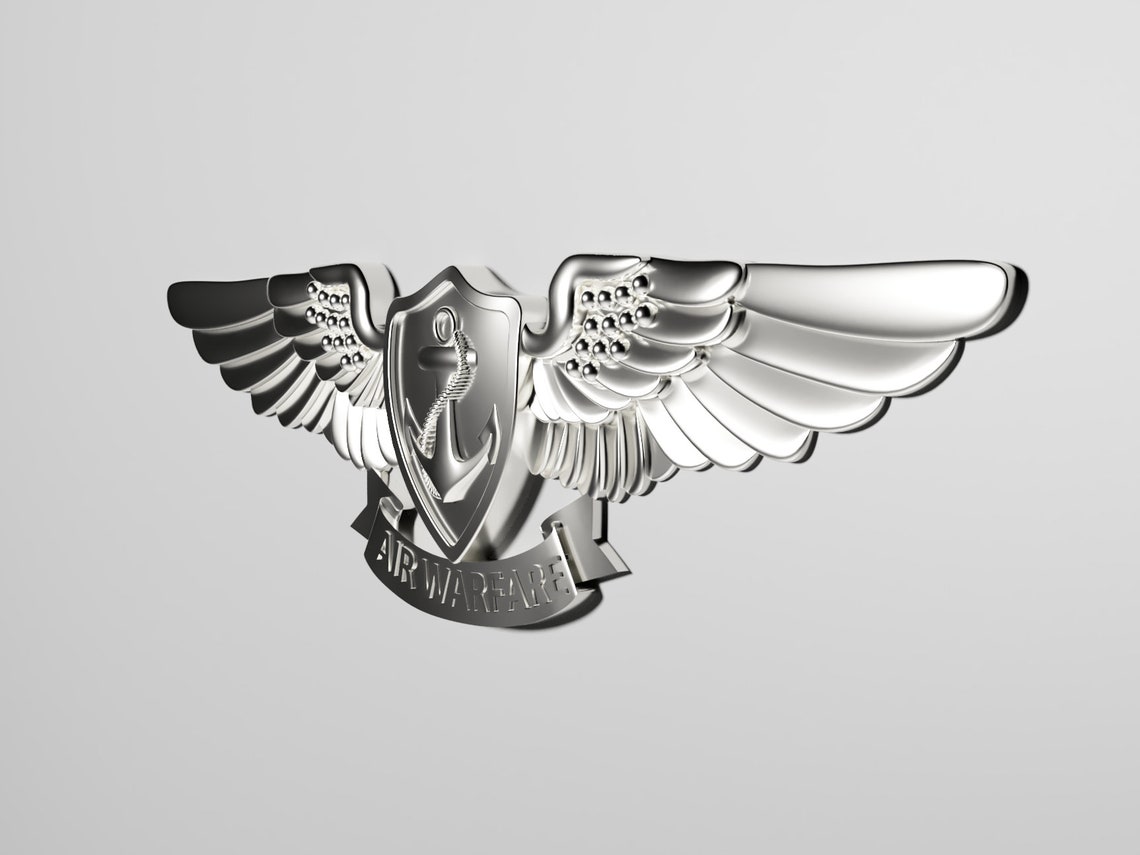 Navy Enlisted Aviation Warfare Specialist EAWS Insignia 3D Stl - Etsy