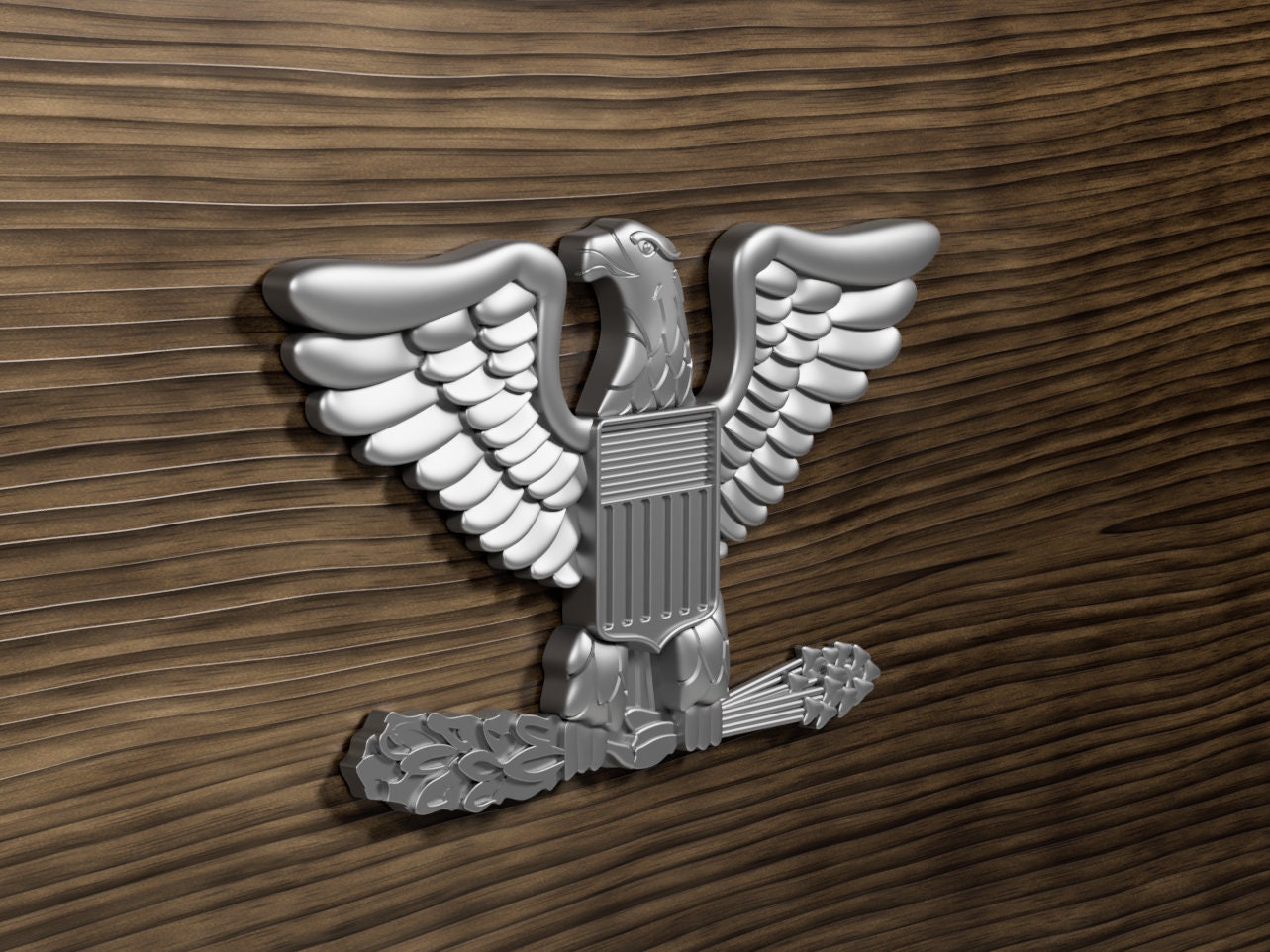 US Military O6 Collar Insignia 3D Stl File for CNC Router | Etsy