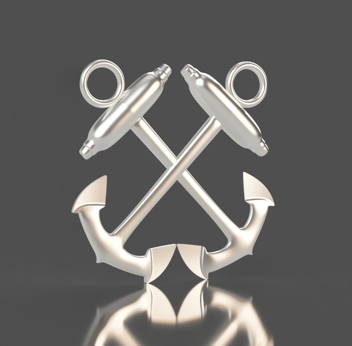 Navy Boatswain Mate (BM) Rating Badge 3D Stl File for CNC Router - Etsy