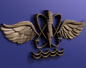 Navy Aw Rating Badge - Etsy