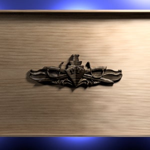 Navy Surface Warfare Officer SWO Insignia 3D Stl File for CNC Router - Etsy