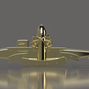 Navy SSBN Deterrent Patrol Insignia , 3D Stl File for CNC Router - Etsy