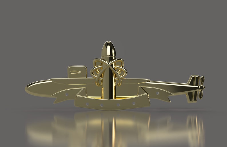 Navy SSBN Deterrent Patrol Insignia , 3D Stl File for CNC Router - Etsy
