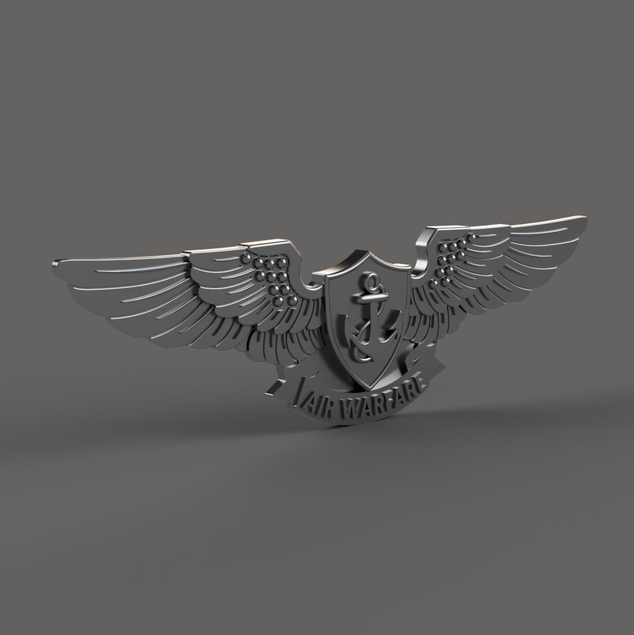 Navy Enlisted Aviation Warfare Specialist EAWS insignia 3D stl | Etsy