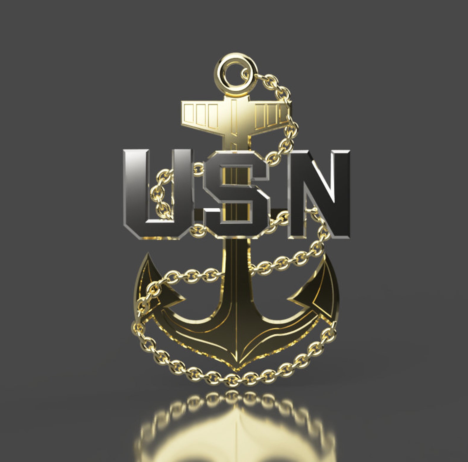 Navy Chief Petty Officer (CPO) Insignia 3D Stl File for CNC Router - Etsy
