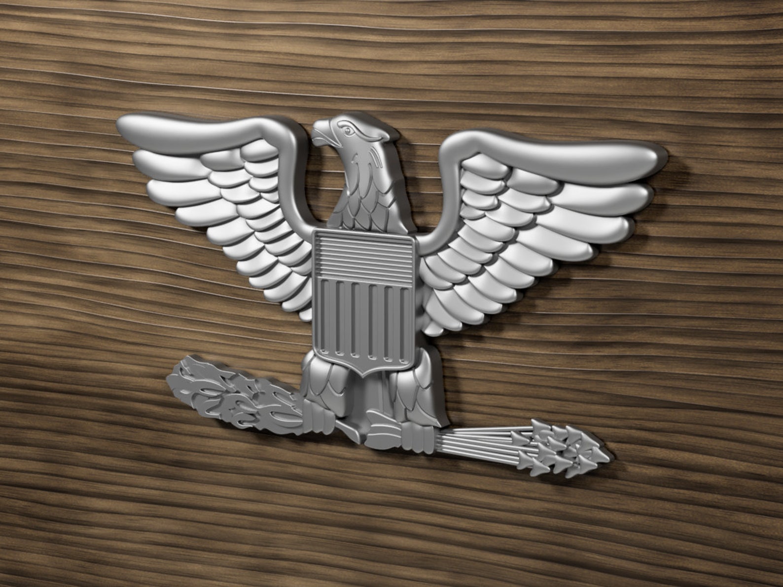 US Military O6 Collar Insignia 3D Stl File for CNC Router - Etsy