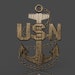 Navy Chief Petty Officer CPO Insignia 3D Stl File for CNC Router - Etsy