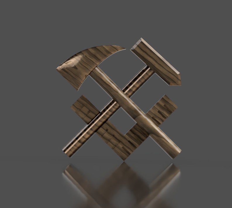 Navy Hull Technician HT Rating Badge 3D Stl File for CNC - Etsy