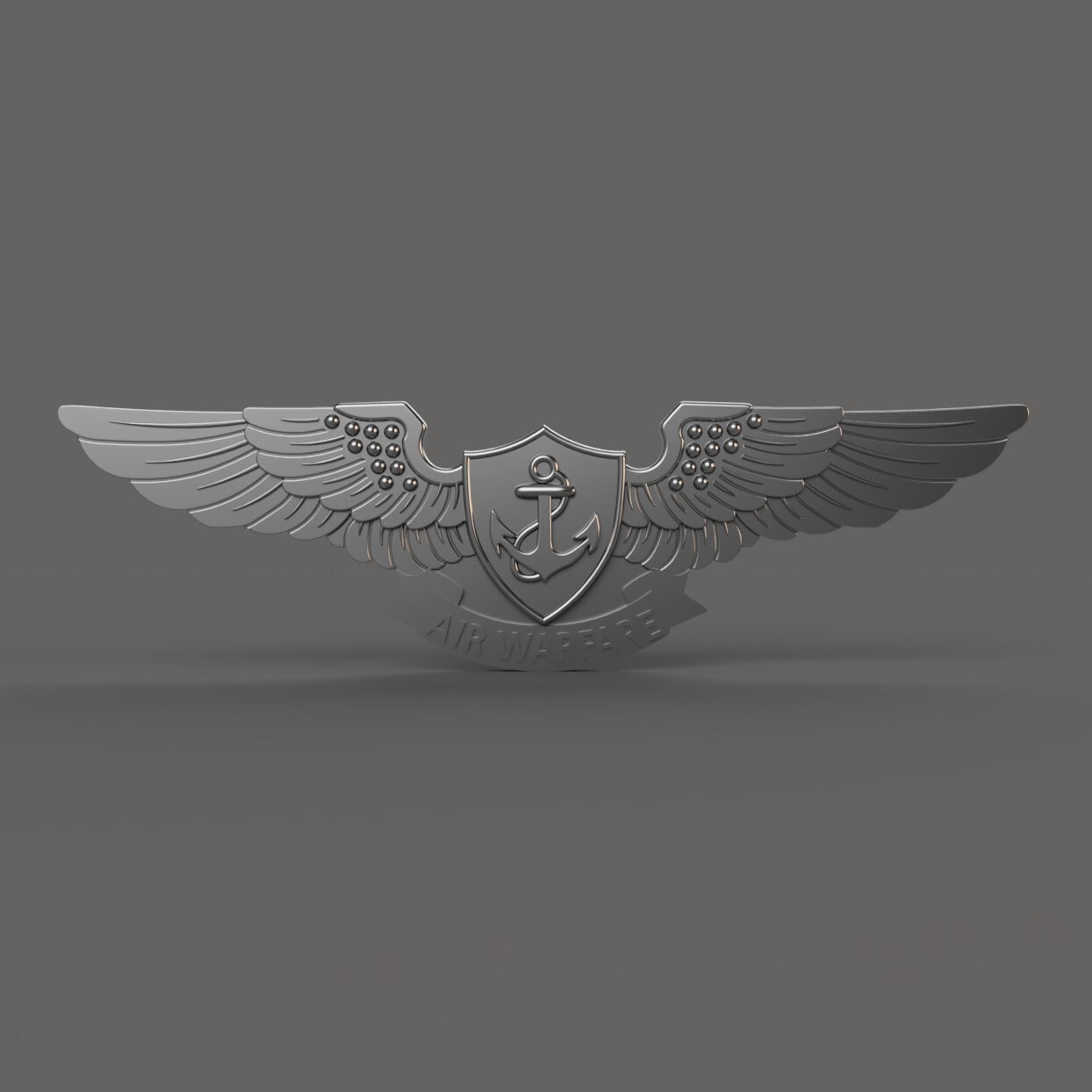 Navy Enlisted Aviation Warfare Specialist EAWS insignia 3D stl | Etsy