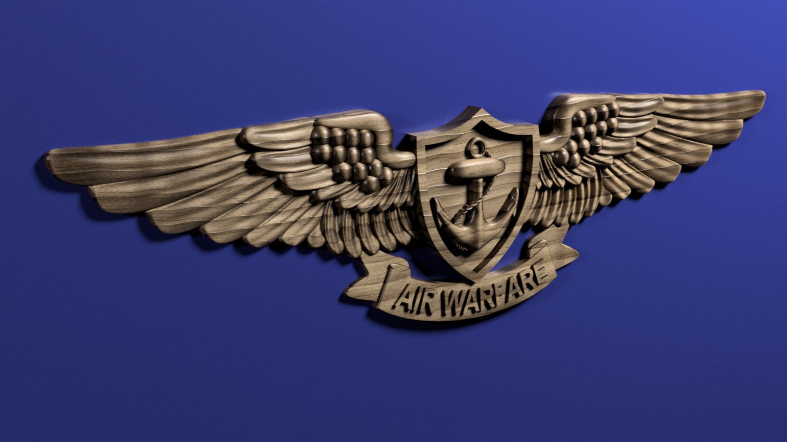 Navy Enlisted Aviation Warfare Specialist EAWS Insignia 3D Stl File for ...