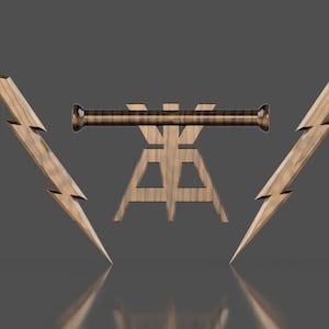 Navy Fire Controlman (FC) Rating Badge 3D Stl File for CNC Router - Etsy