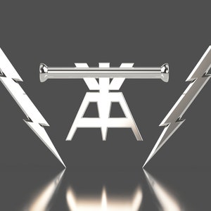 Navy Fire Controlman (FC) Rating Badge 3D Stl File for CNC Router - Etsy