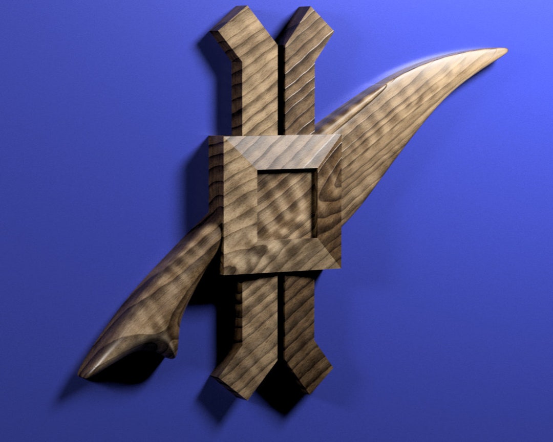 Navy Legalman (LN) Rating Badge Stl File for CNC Router - Etsy