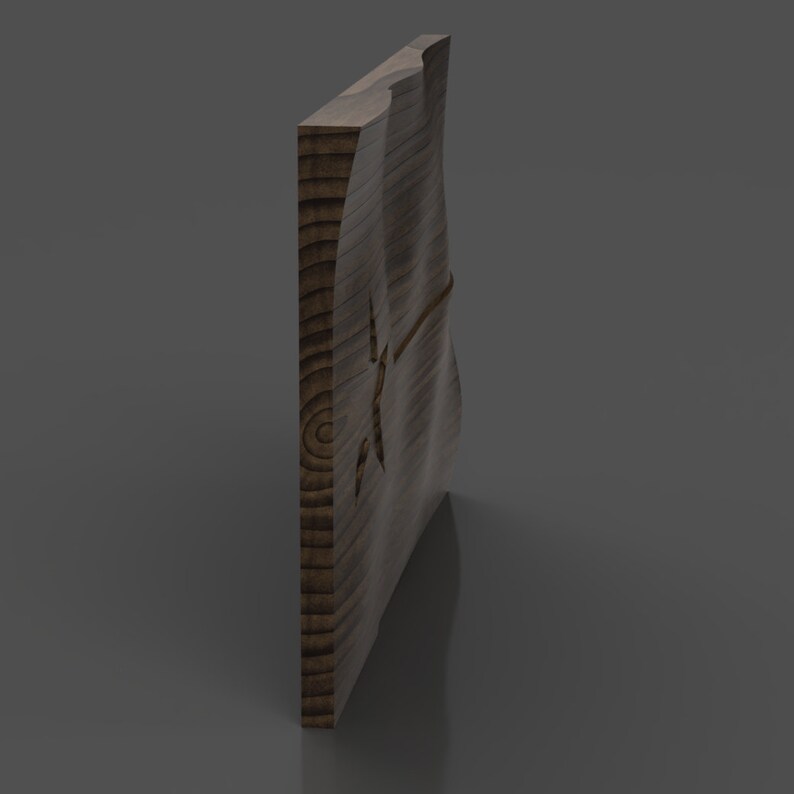 Waving Texas TX Flag 3D STL File for CNC Router - Etsy