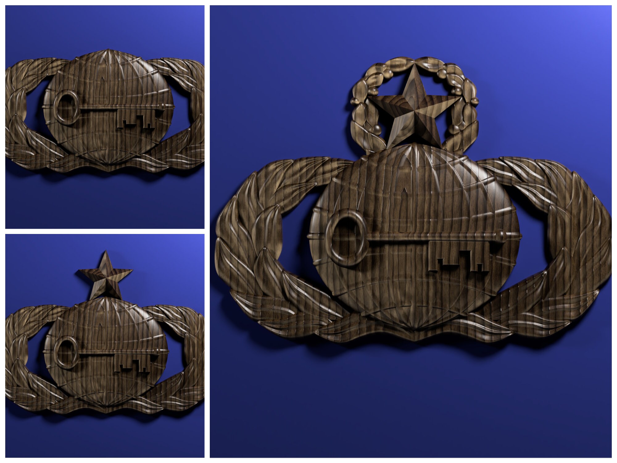 Air Force Intelligence Collection 3D Stl File for CNC Router - Etsy