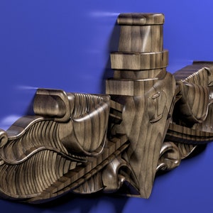 Navy Enlisted Surface Warfare Specialist ESWS Insignia 3D Stl File for ...