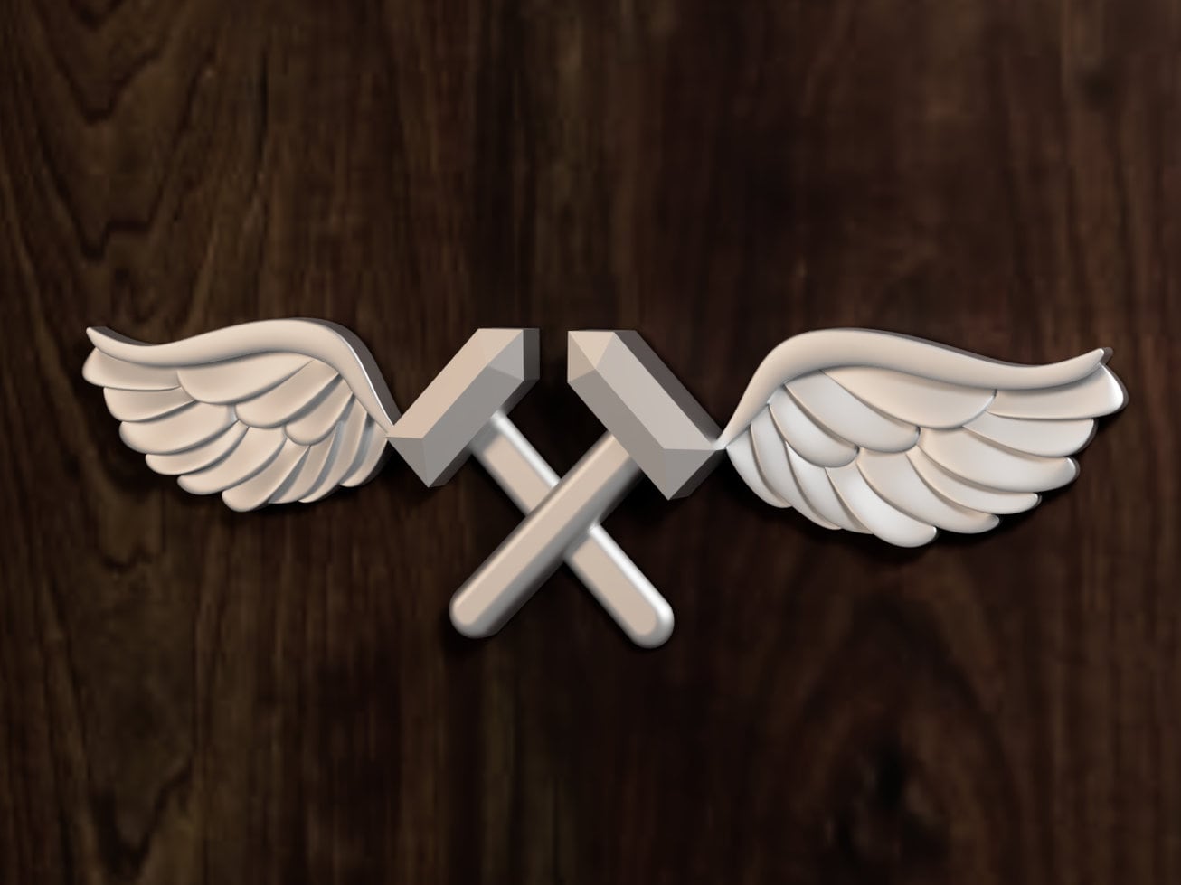 Navy Aviation Structural Mechanic (AM) Rating Badge 3D Stl File for CNC ...