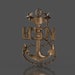 Navy Master Chief Petty Officer (MCPO) Insignia 3D Stl File for CNC ...