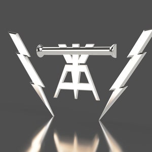 Navy Fire Controlman (FC) Rating Badge 3D Stl File for CNC Router - Etsy