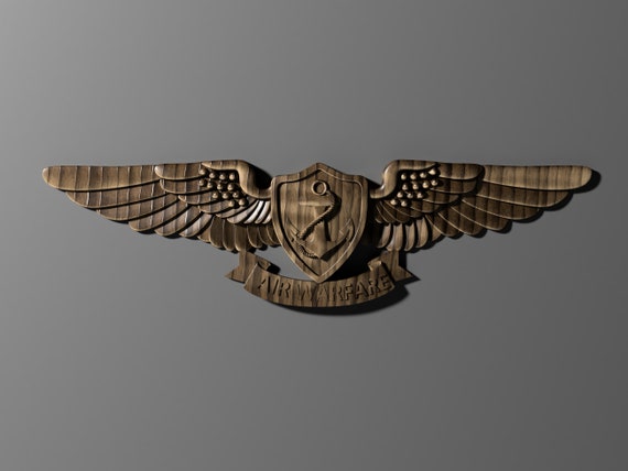 Navy Enlisted Aviation Warfare Specialist EAWS Insignia 3D Stl - Etsy