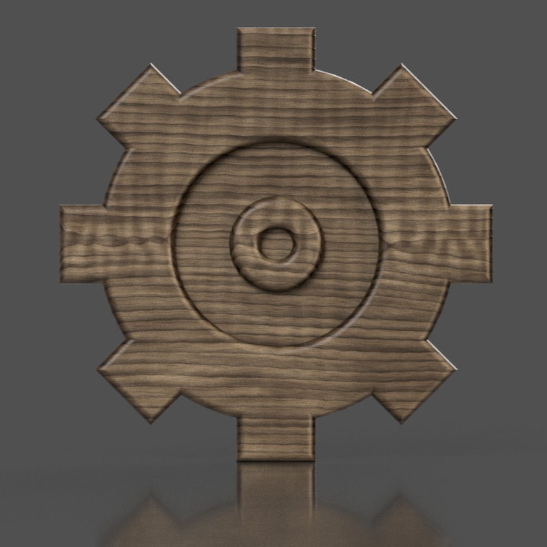 Navy Engineman EN Rating Badge 3D Stl File for CNC Router - Etsy