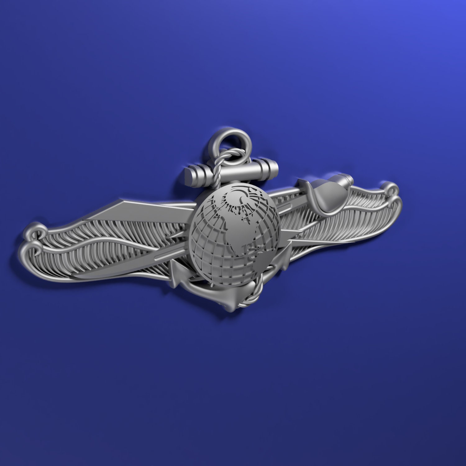 Navy Enlisted Information Warfare Specialist (EIWS) Insignia, 3D Stl ...