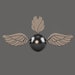 Navy Aviation Ordnanceman (AO) Rating Badge 3D Stl File for CNC Router ...