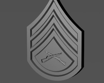 Usmc Rank Stl | Etsy