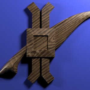 Navy Legalman (LN) Rating Badge Stl File for CNC Router - Etsy