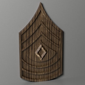 Army First Sergeant (1SG) Insignia 3D Stl File for CNC Router - Etsy