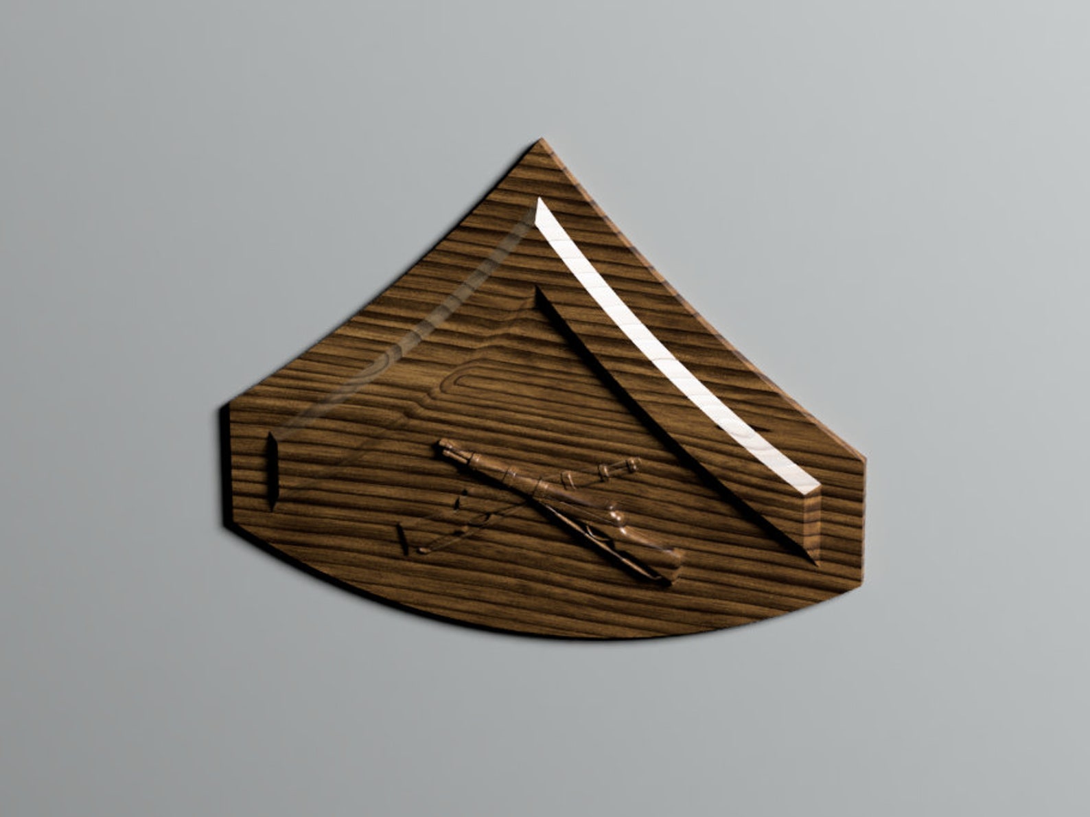 USMC Lance Corporal LCpl E3 rank insignia 3D stl file for | Etsy