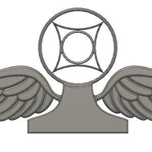 Navy Air Traffic Controller (AC) Rating Badge 3D Stl File for CNC ...