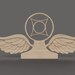 Navy Air Traffic Controller (AC) Rating Badge 3D Stl File for CNC ...