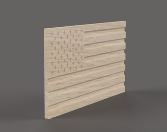 3d Stl Flag - Etsy