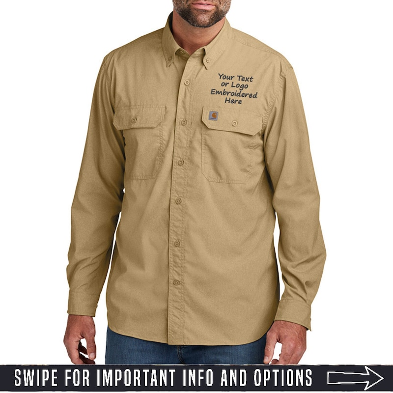 Button Down Logo Shirt - Etsy