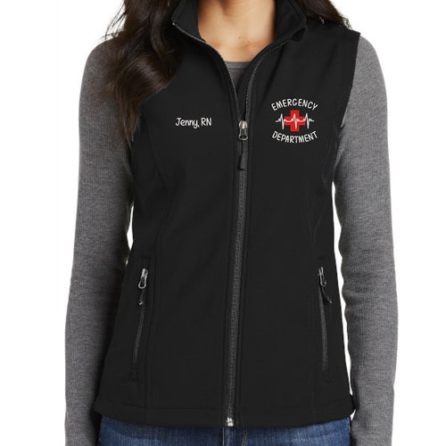 Nurse Jacket Emergency Department Nurse Jacket RN Zip - Etsy