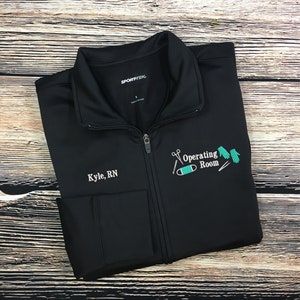 Men's/unisex Operating Room Nurse Jacket | OR Nurse Jacket | Surgery ...